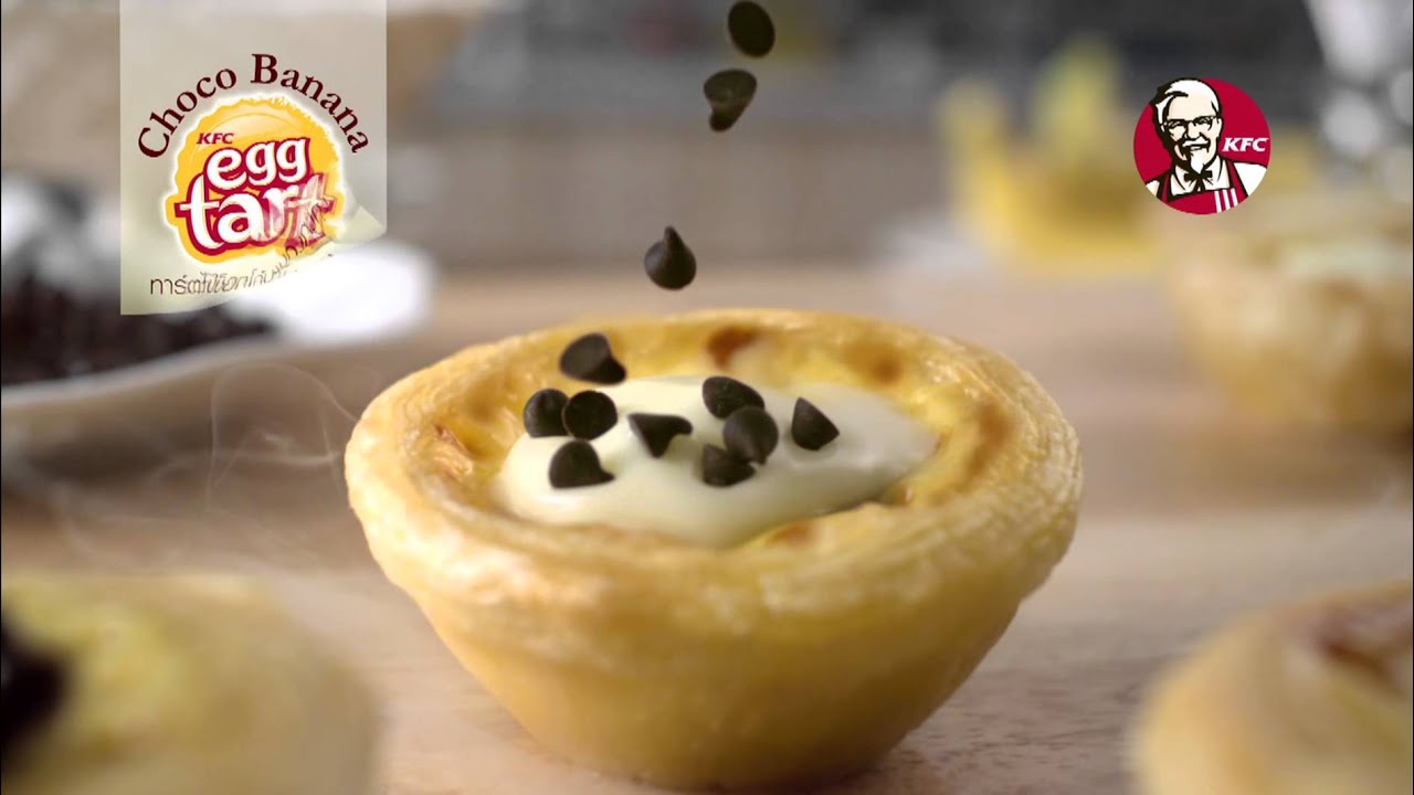 KFC Egg Tart Choco Promotion ความพิเศษ - YouTube