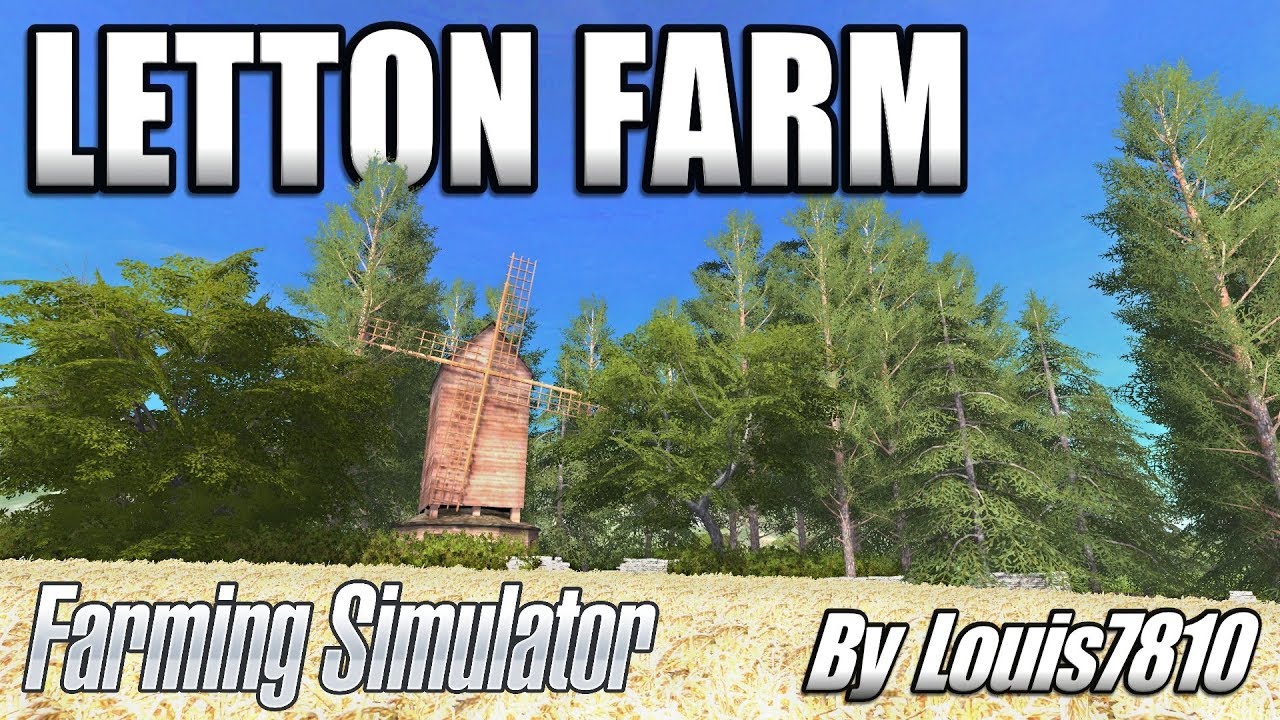 LETTON FARM | Farming Simulator 17 | First Look - YouTube