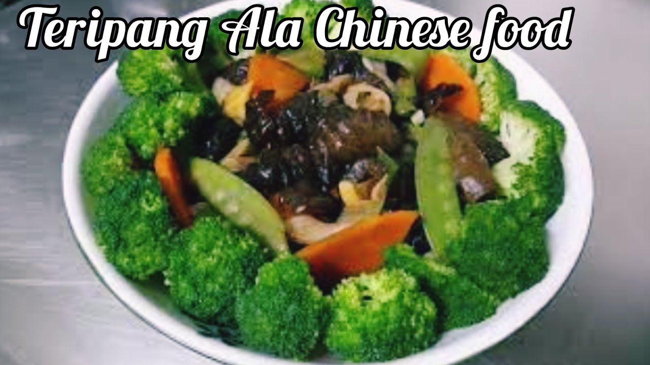 RESEP TERIPANG SAUS TIRAM || HOISOM / Sea Cucumber - YouTube