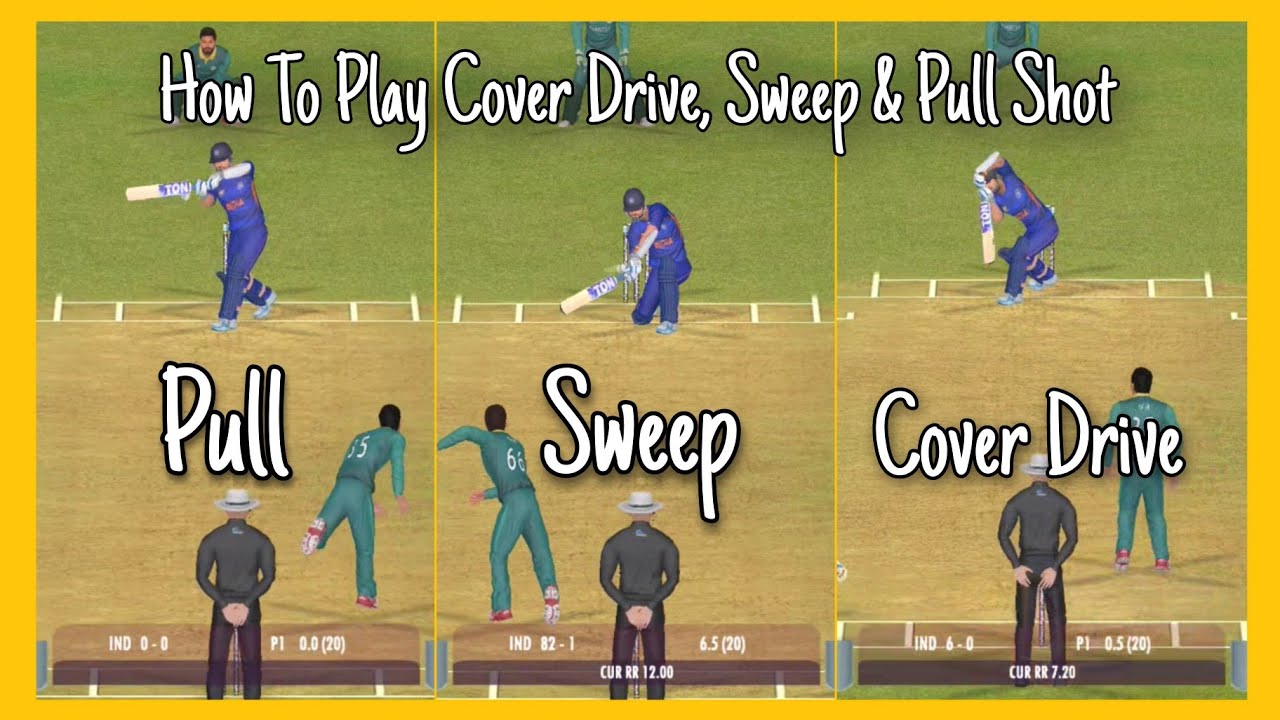 𝗛𝗼𝘄 𝗧𝗼 𝗣𝗹𝗮𝘆 𝗖𝗼𝘃𝗲𝗿 𝗗𝗿𝗶𝘃𝗲, 𝗦𝘄𝗲𝗲𝗽 & 𝗣𝘂𝗹𝗹 𝗦𝗵𝗼𝘁 😱 𝗥𝗲𝗮𝗹 𝗖𝗿𝗶𝗰𝗸𝗲𝘁 𝟮𝟮 - YouTube