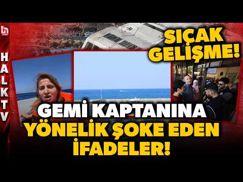 EN AZ 7 KİŞİ CAN VERDİ... Batan geminin kaptanı ile ilgili sarsıcı bilgiler ortaya çıktı!