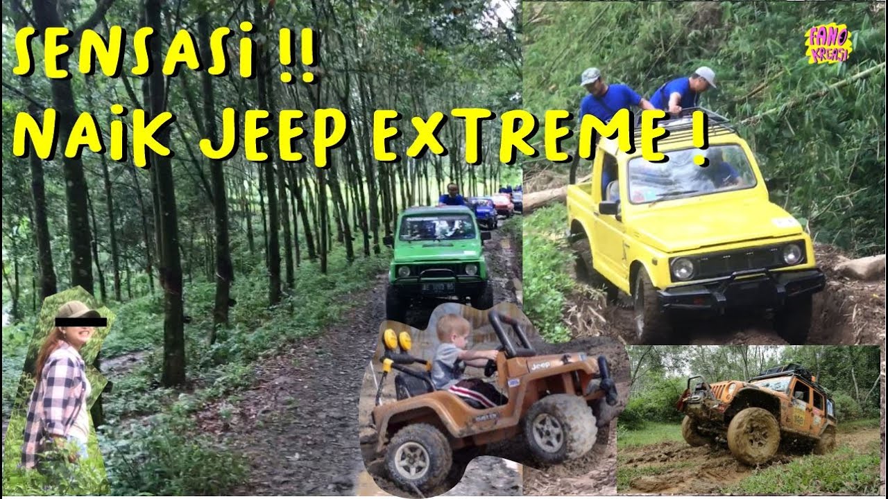 MEMACU ADRENALIN! JEEP ADVENTURE KEMUNING, TAWANGMANGU KARANGANYAR ...