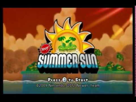 Newer Super Mario Bros. Wii Summer Sun Part 1 - YouTube