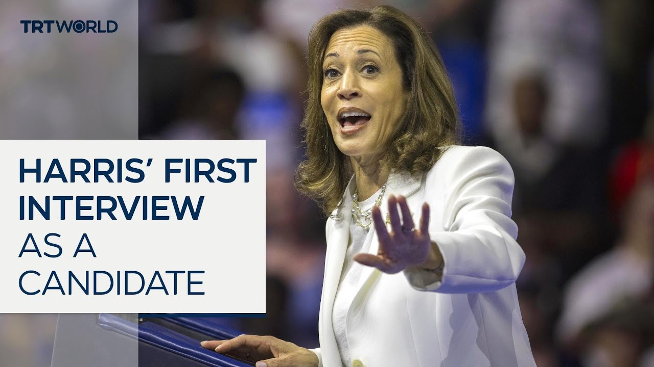 Harris rejects claims that she 'flip-flops' on some issues - YouTube