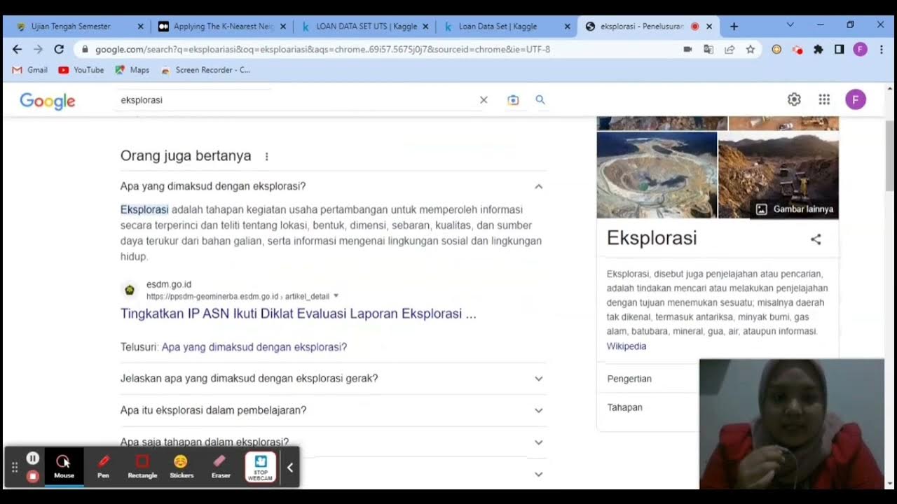 KLASIFIKASI DATA KAGGLE ALGORITMA KNN DAN BAYES - YouTube