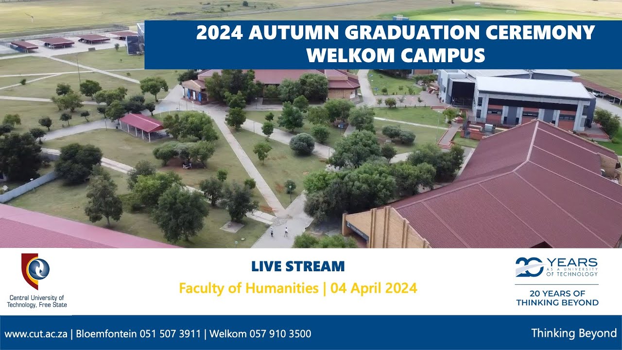 2024 Autumn Graduations Welkom Campus Day 1 - YouTube