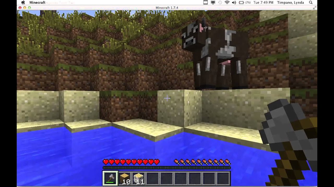 Minecraft Let's Play Part 1 - Most unlucky spawn ever. - YouTube