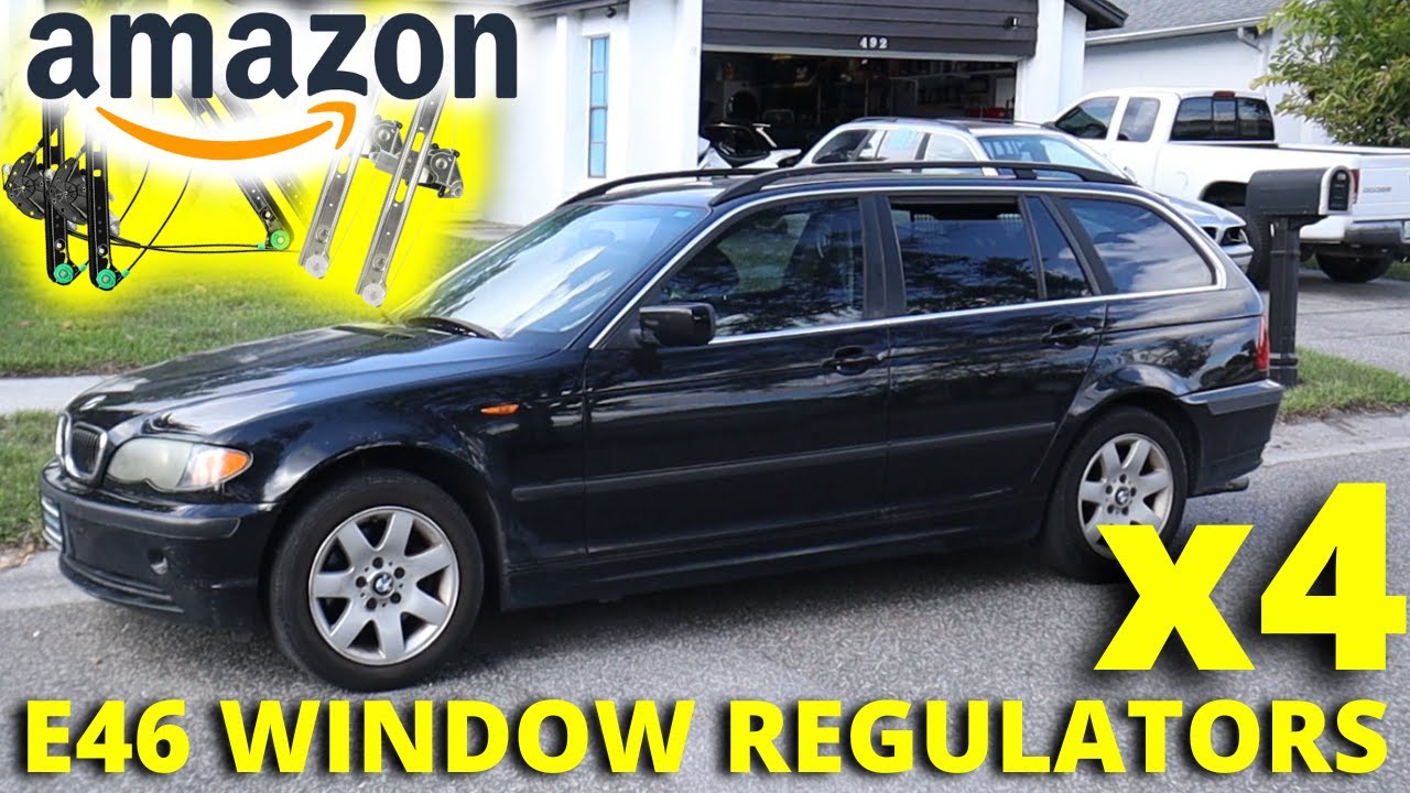 How To: Replace ALL 4 WINDOW REGULATORS on E46 Sedan/Touring (Using ...