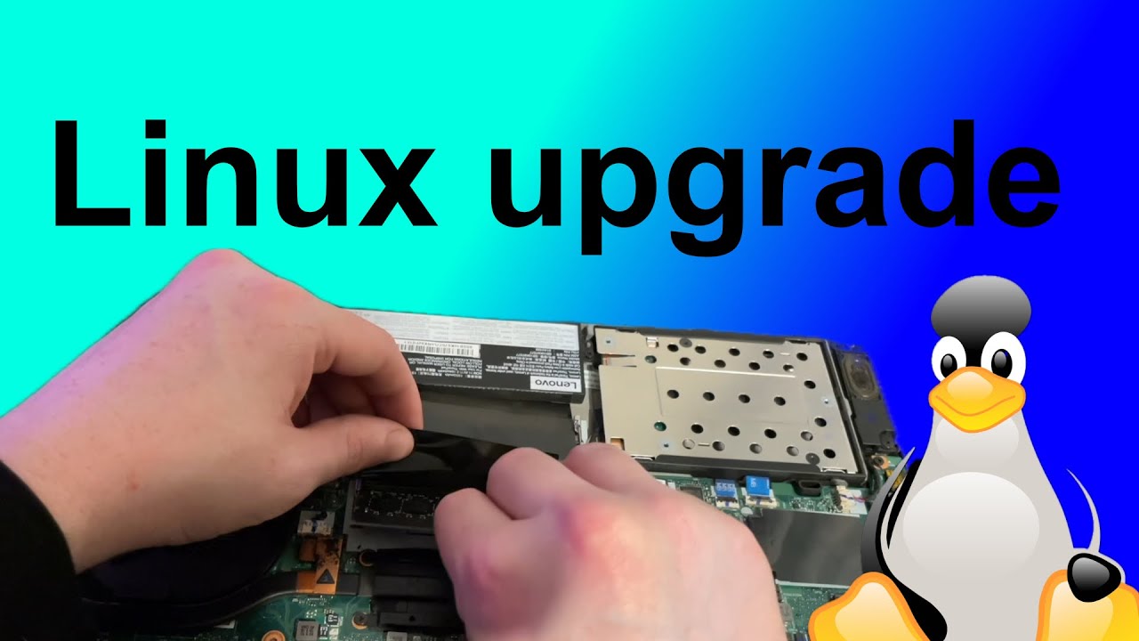 Upgrading a Thinkpad and installing Linux Mint - YouTube