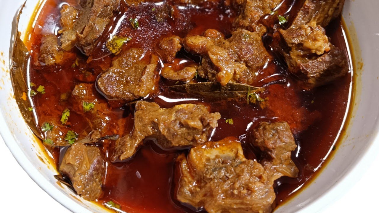 बिल्कुल आसान बकरे का गोश्त बनाने का👌 तरीका 😋|| Goat Mutton recipe ...
