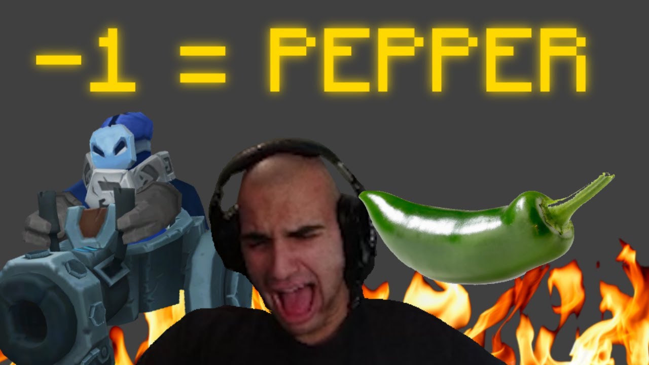 -1 = EAT PEPPER LEAGUE OF LEGENDS CHALLENGE - YouTube