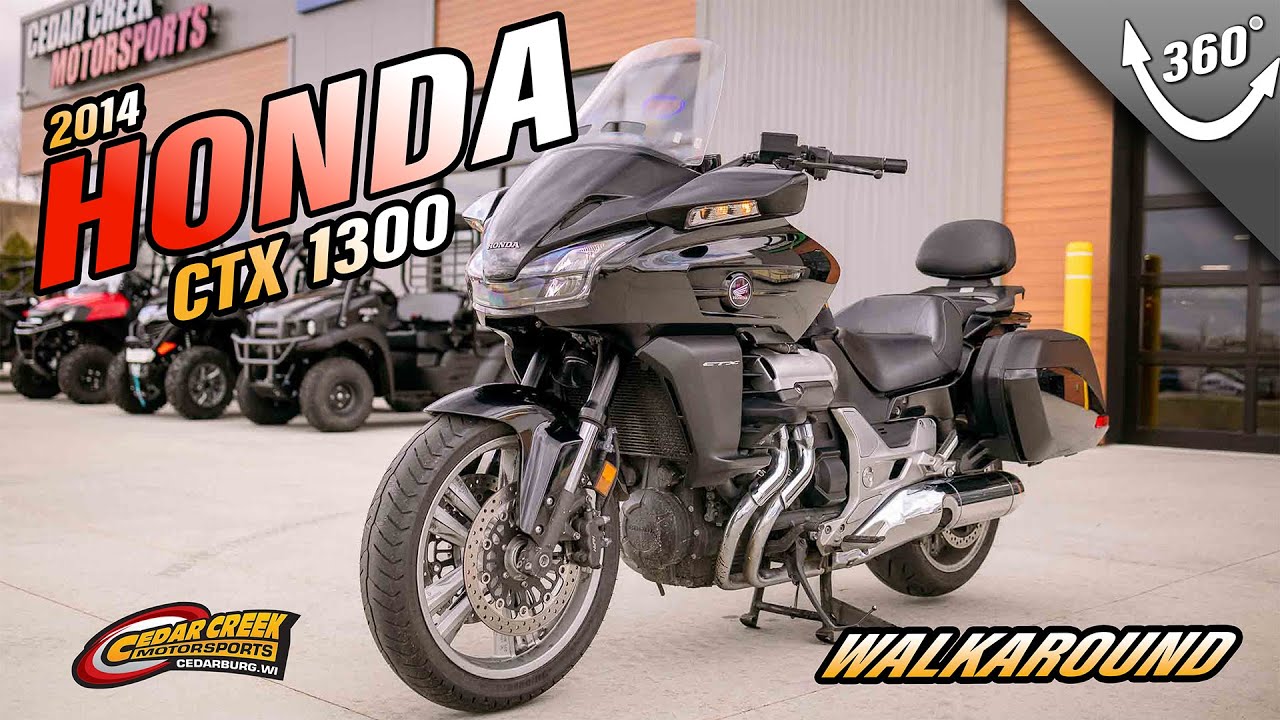 Walkaround | 2014 Honda® CTX1300 - YouTube