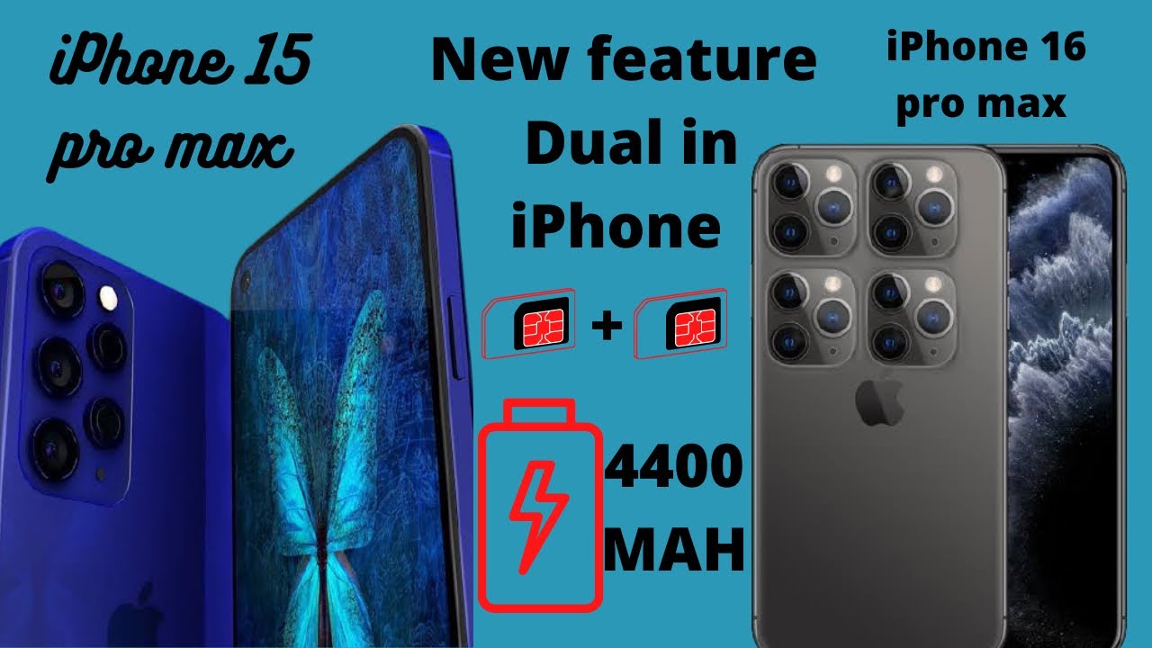 iPhone 15 pro max release date | iPhone dual sim new feature # ...