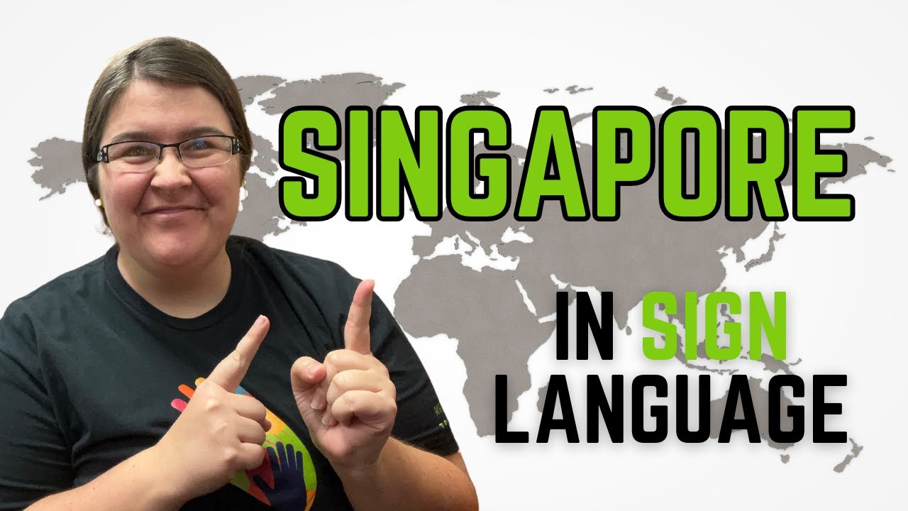 How to sign Singapore in Singapore Sign Language | 新加坡 🇸🇬 - YouTube