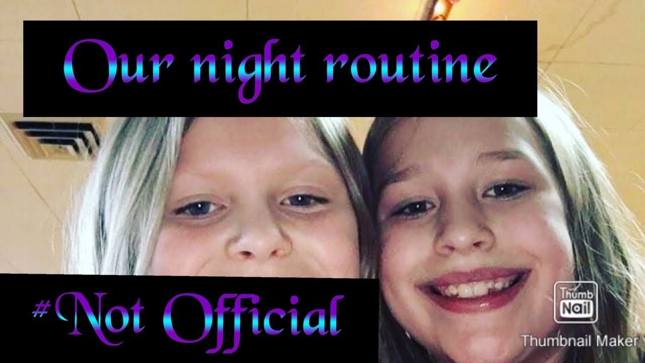 Our night routine (#3) - YouTube