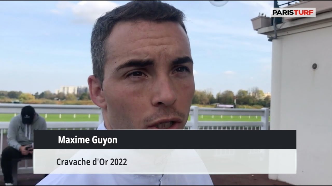 Maxime Guyon, Cravache d'Or 2022 - YouTube