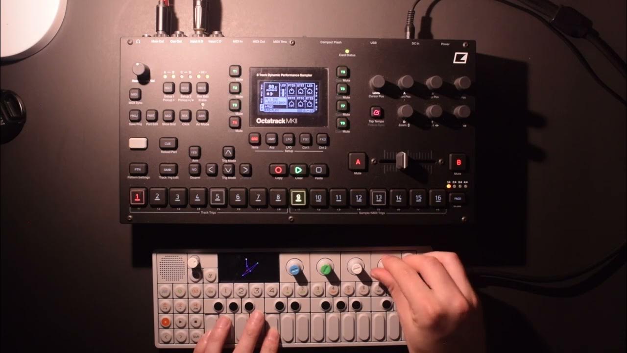Octatrack MKII | Op-1 | live looping and internal resampling. - YouTube