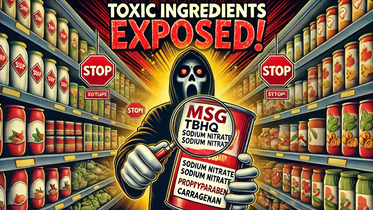The 10 Most Harmful Ingredients on Food Labels! #FoodLabels # ...