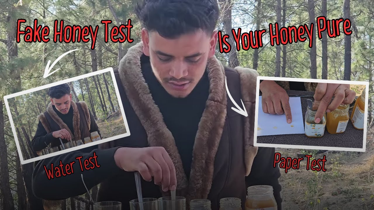 Honey Purity Test | Fake Honey Test | Honey Testing With Water - YouTube