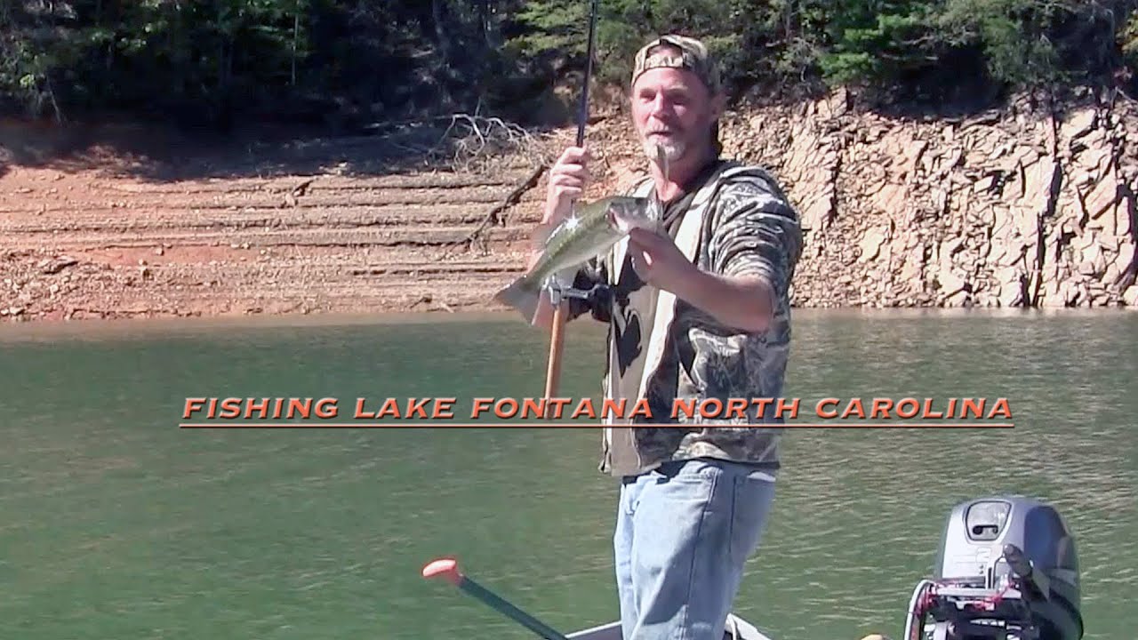 Fishing Lake Fontana, North Carolina - YouTube
