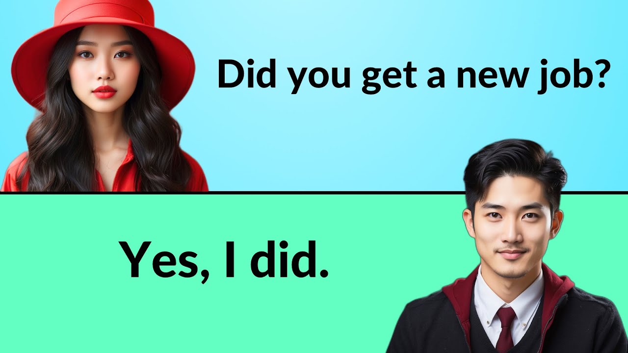 Practice English with 100 "Did" Questions and Answers - YouTube