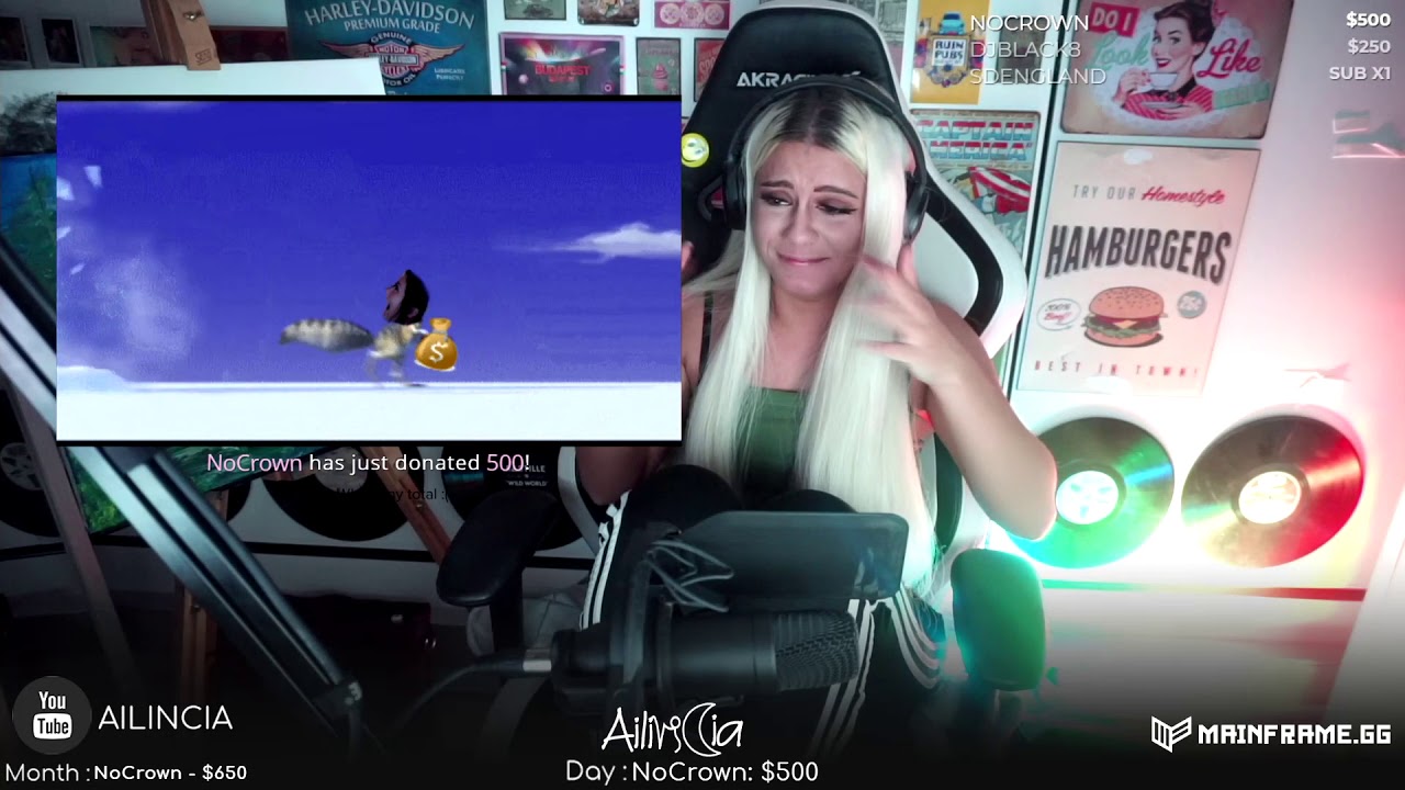 Ailincia Getting Massive Donations - YouTube