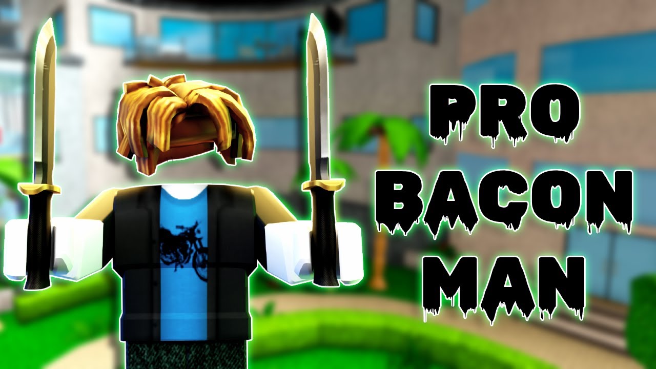 MM2 As A *RICH + PRO* Bacon MAN - YouTube