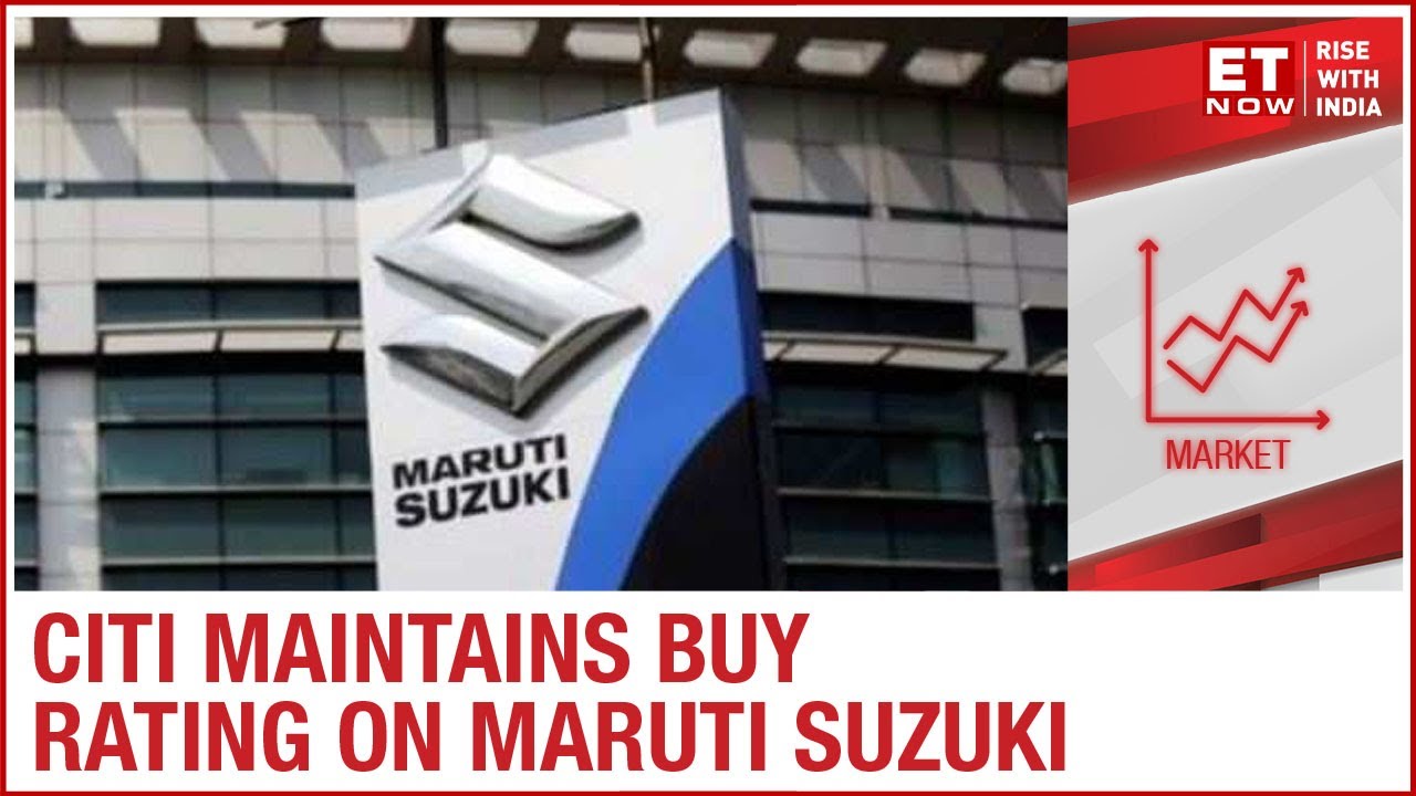 Citi maintains 'Buy' rating on Maruti Suzuki; target price at Rs 8100 ...