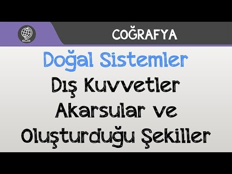 Doğal Sistemler - Dış Kuvvetler / Akarsular ve Oluşturduğu Şekiller