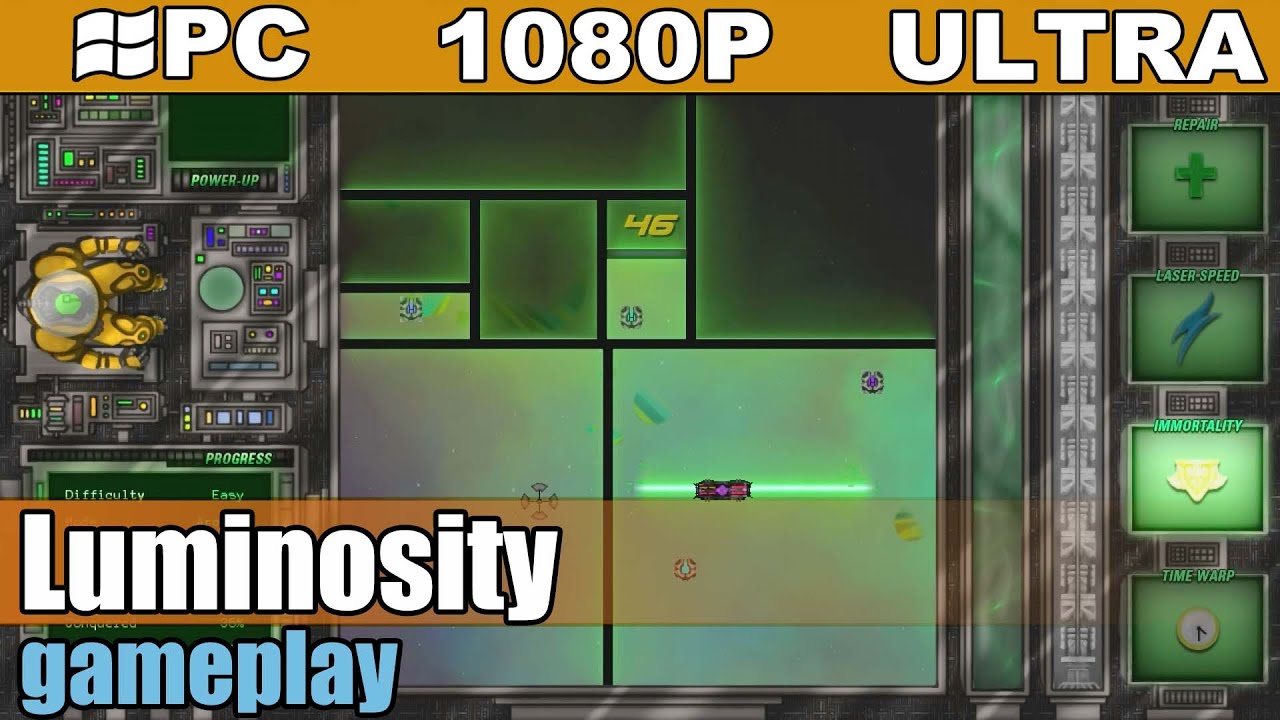 Luminosity gameplay HD - Fast Paced Arcade - [PC - 1080p] - YouTube