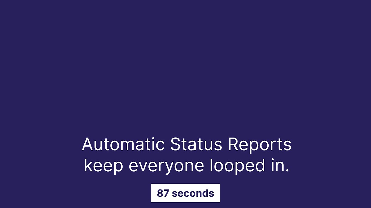 Status Reports - YouTube
