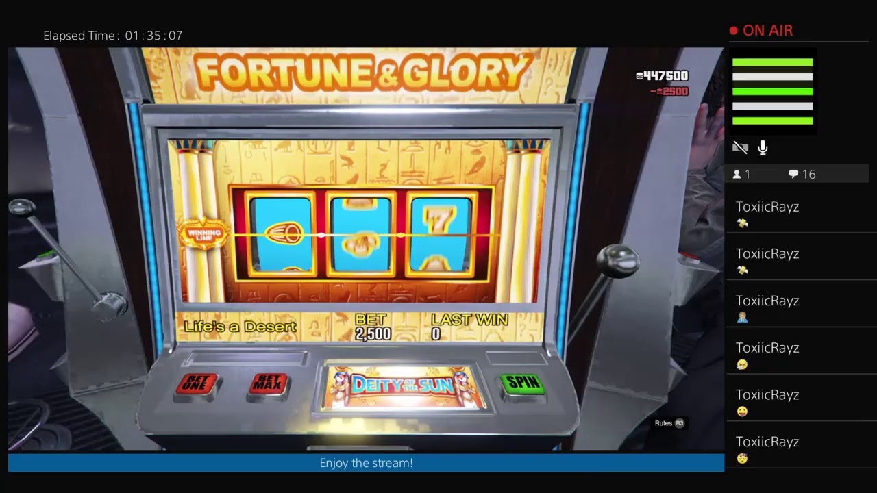 Winning On GTA Slot Machines? - YouTube