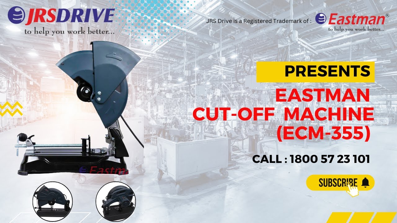 ECM - 355, EASTMAN CUT - OFF MACHIN, Wheel Dia 355 Mm || Best Power ...
