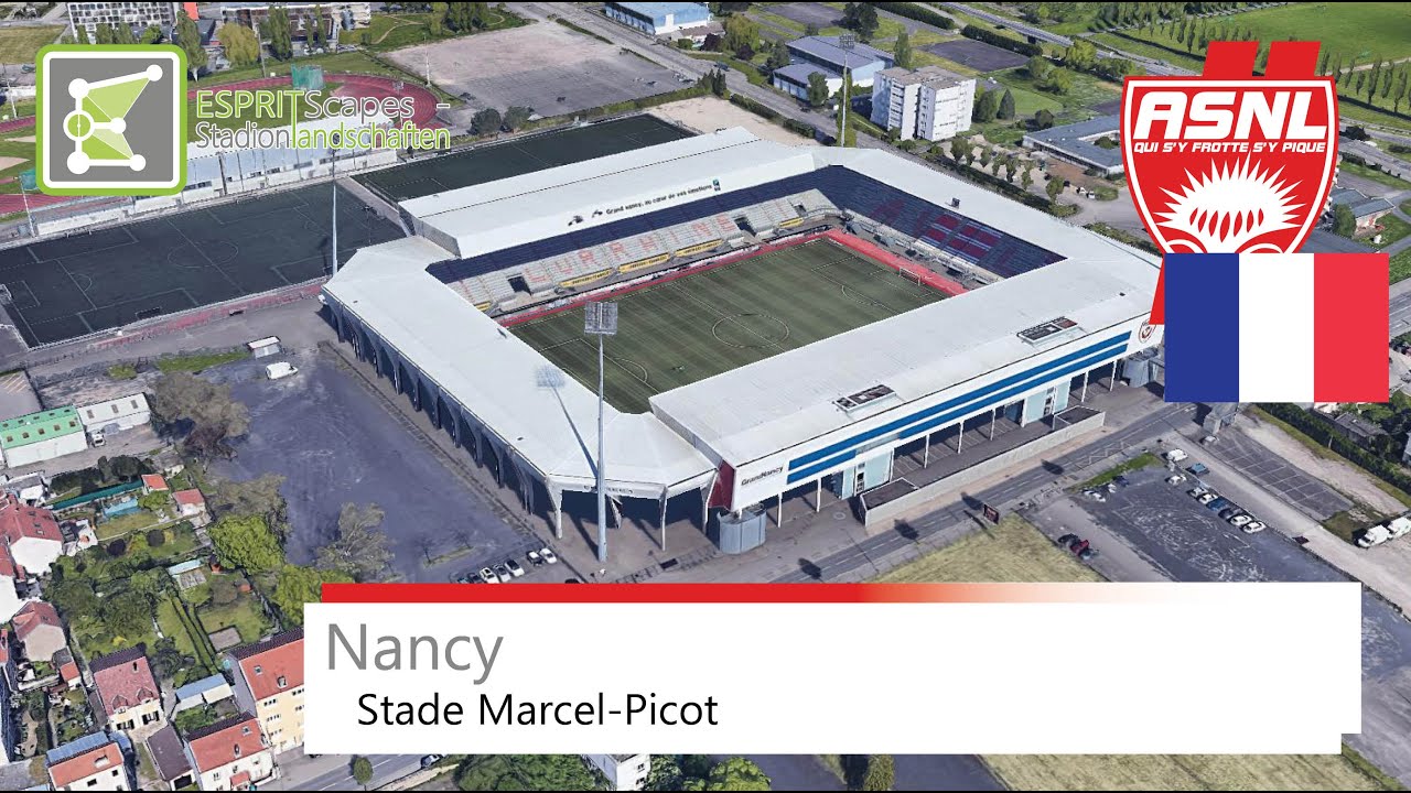 Stade Marcel-Picot | AS Nancy Lorraine | Google Earth | 2019 - YouTube