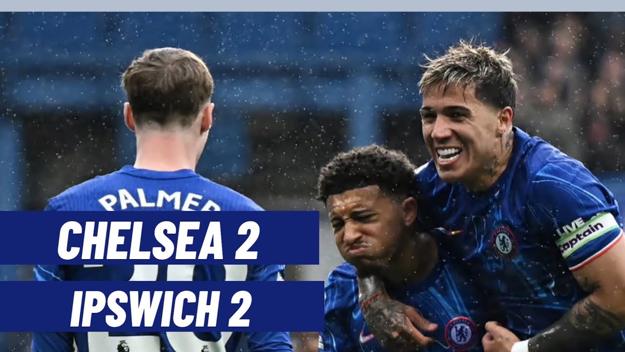 CHELSEA BLOW CHAMPIONS LEAGUE ONCE AGAINST AFTER DRAW AGAINST IPSWICH ...