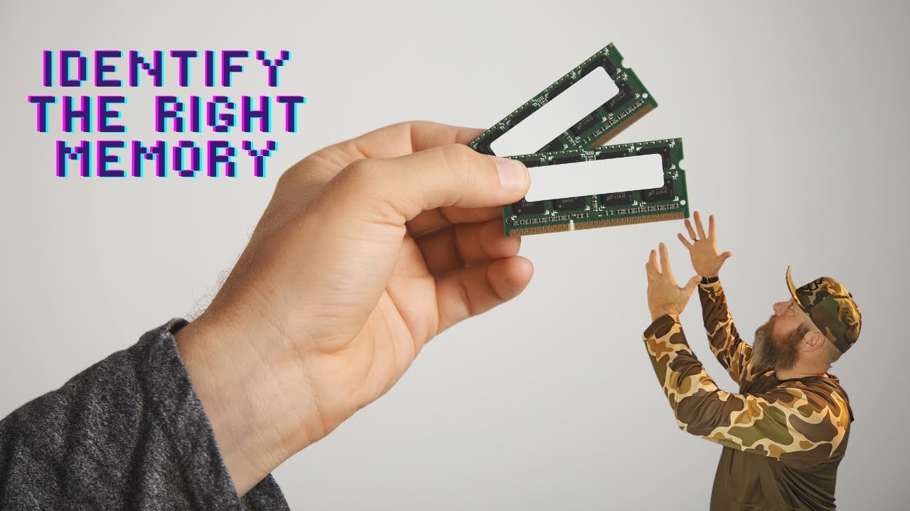 How to identify your computer memory and purchase. - YouTube