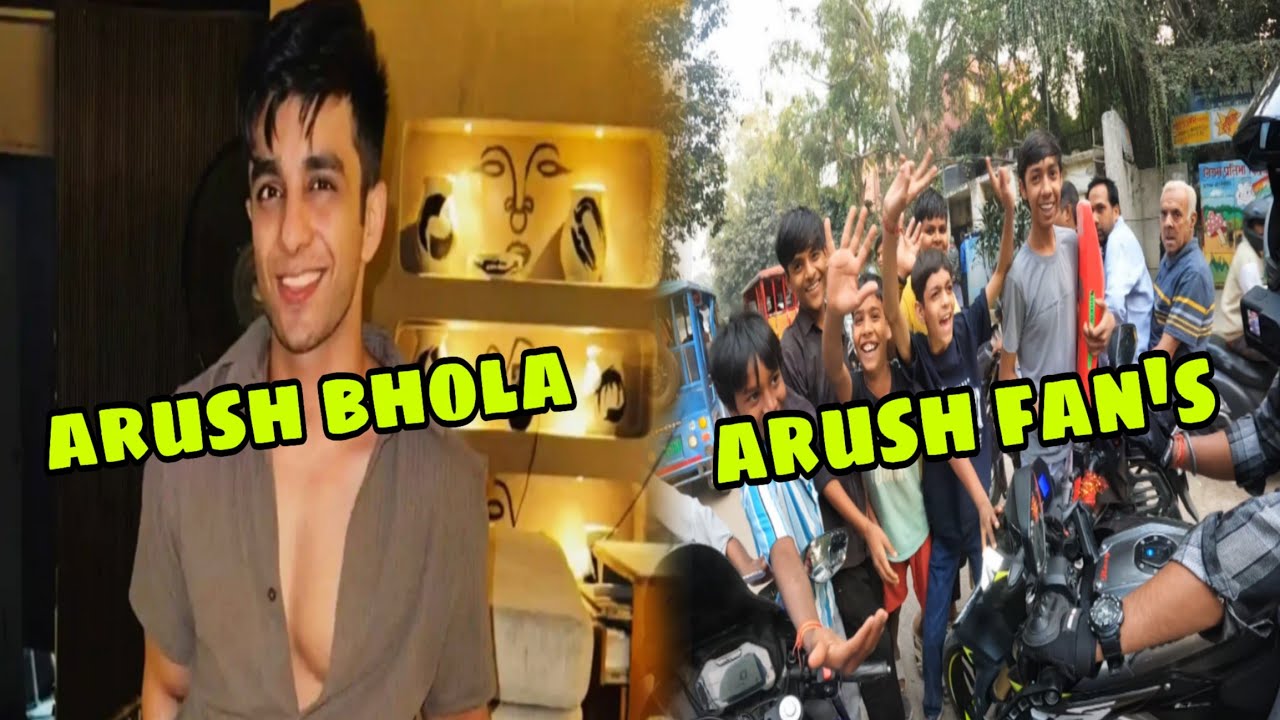 ARUSH BHOLA KE FANS MIL GYE🥰 || ARUSH BHOLA ON TOP🔥 - YouTube