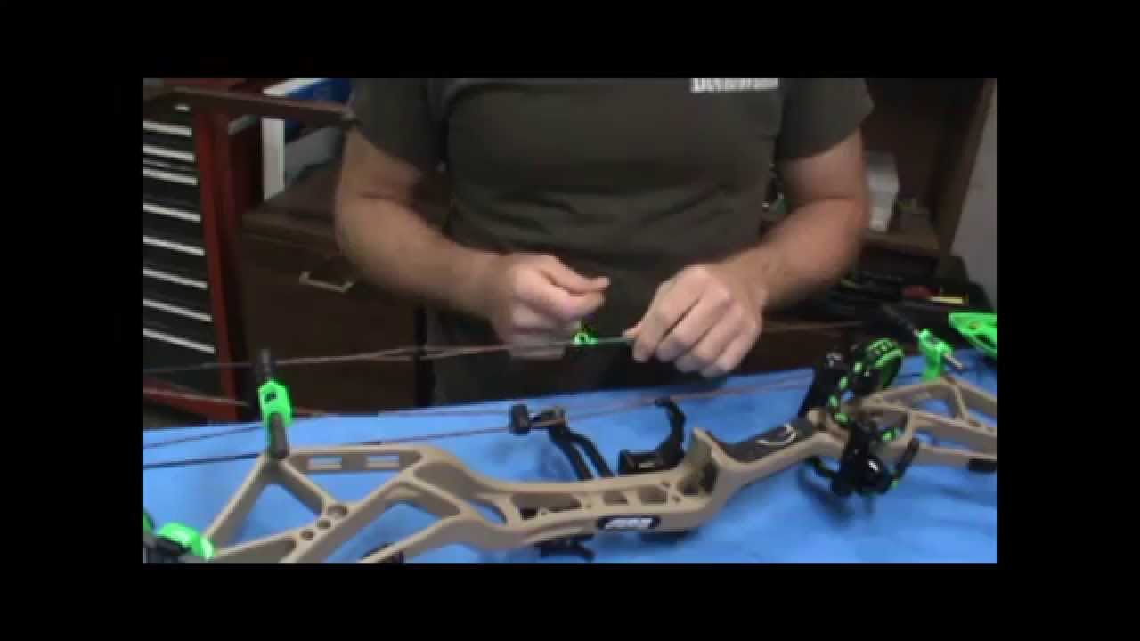 How to Tie a String Loop on Your Bow- NK Archery - YouTube