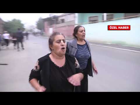 The house of the Armenian woman rescued by the Azerbaijani people from the Armenian attack
