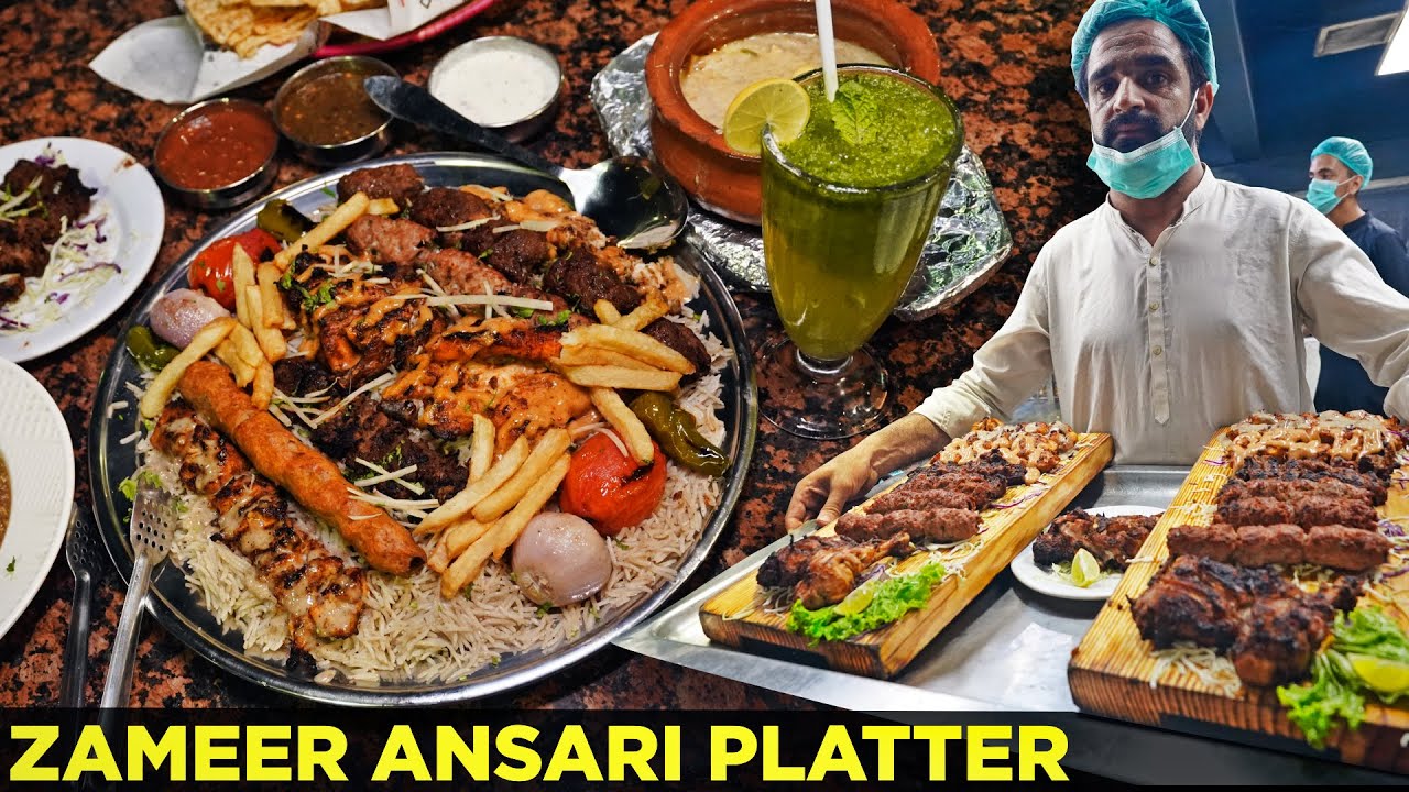 Zameer Ansari ka Smokey BBQ Platter | Paneer Reshmi Handi, Bihari Kabab ...