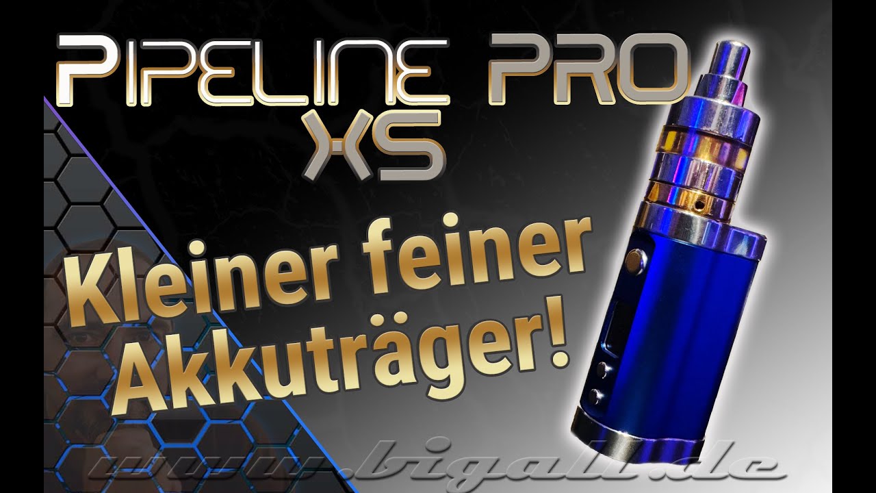 Die Pipeline Pro XS *kleiner & feiner Akkuträger* |MBA - YouTube