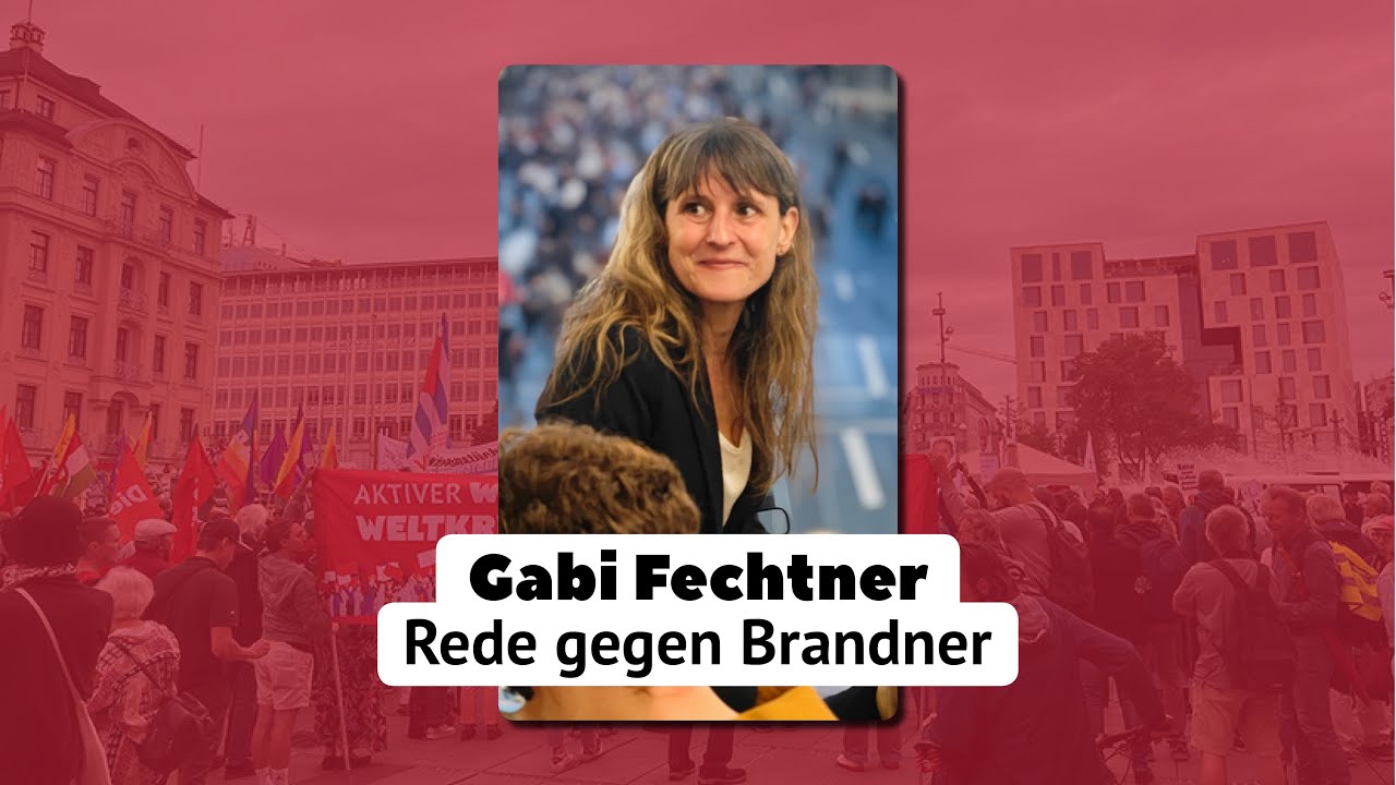 👉 Gabi Fechtner (MLPD): Aktiver Kampf gegen Faschismus und AfD ...