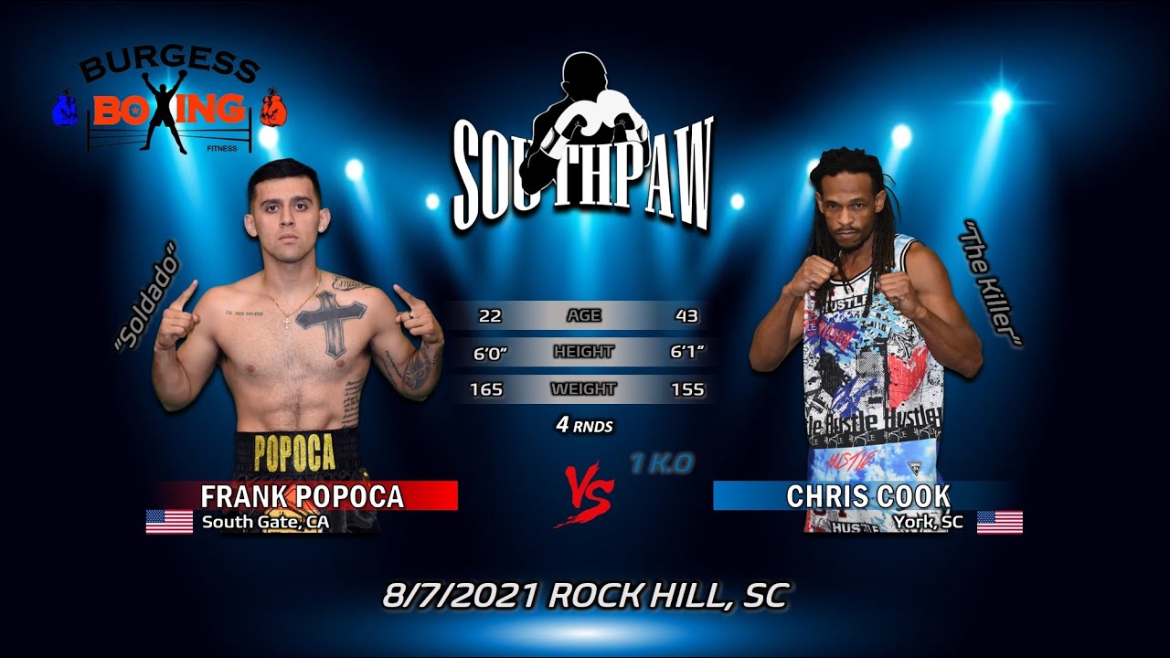 Frank Popoca vs Chris Cook - YouTube