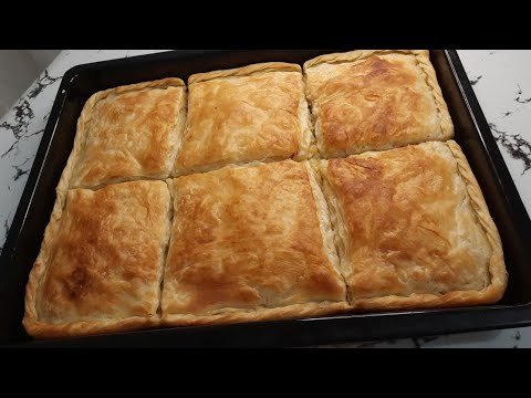 Byrek me Lakra turshi. Çelet fleta fleta