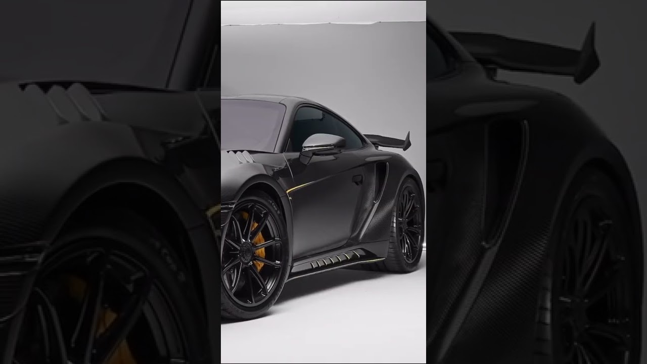 GTR Prosche black mansory addition - YouTube