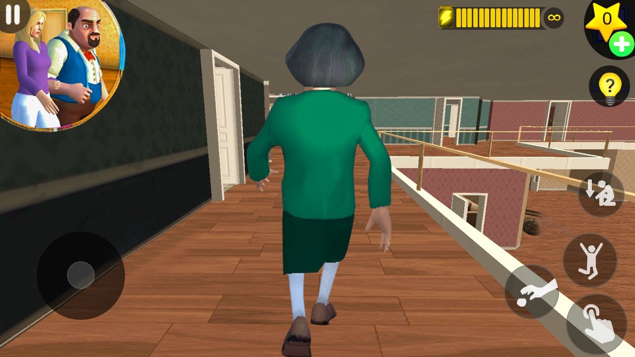 Evil Teacher against Miss T in Scary Teacher 3D House Update Game - YouTube
