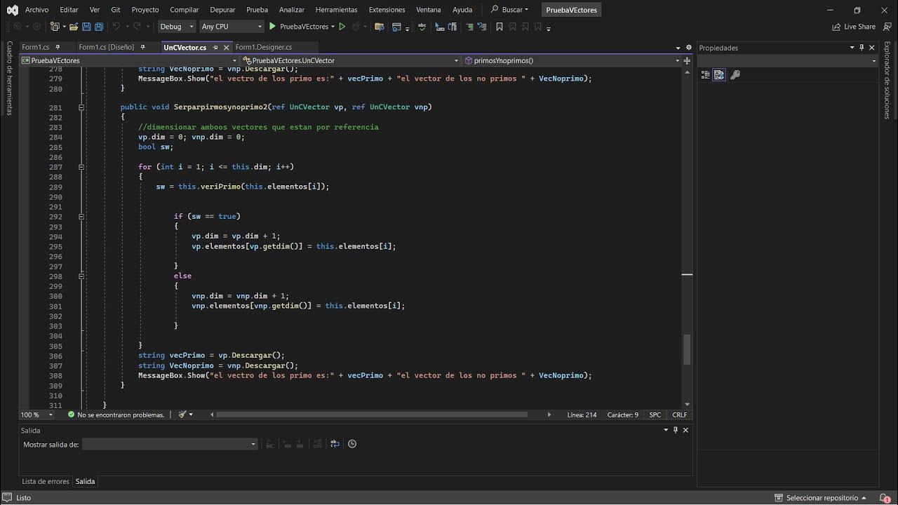 Vectores por referencia ,c# ing Mollo - YouTube