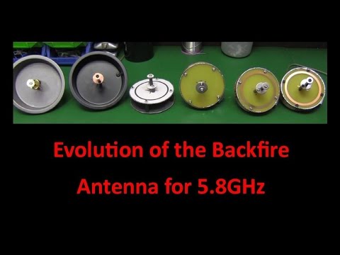 5 8GHz Target Backfire Antenna… It’s almost perfect! #170 - YouTube