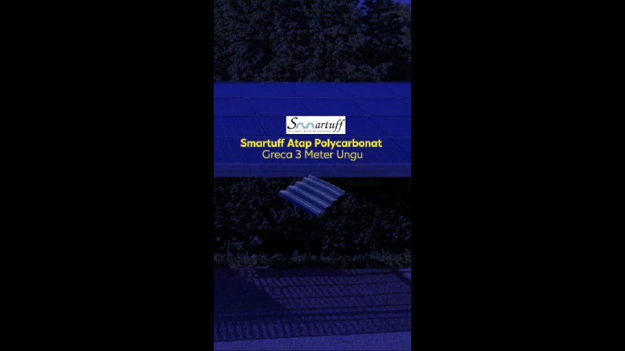 Perlindungan Stylish dengan Smartuff Atap Polycarbonat Greca 3 Meter ...