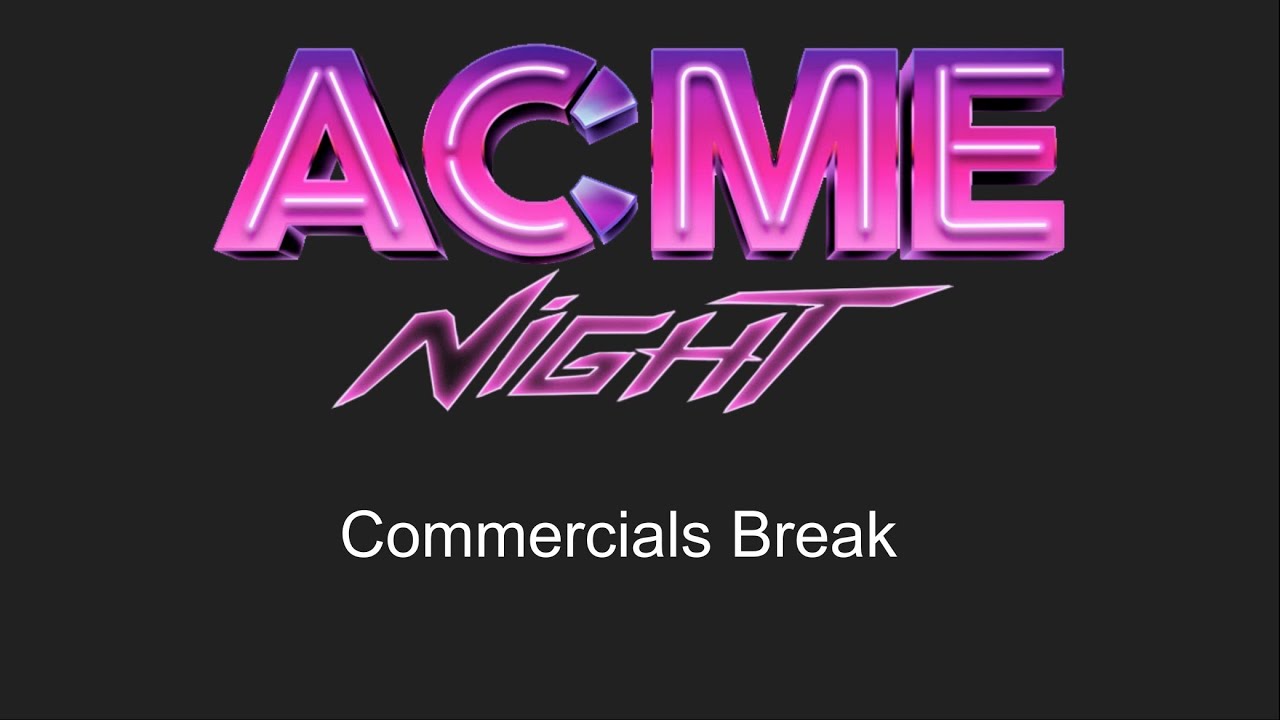 ACME NIGHT Commercials During Space Jam Sunday April 14, 2024 - YouTube